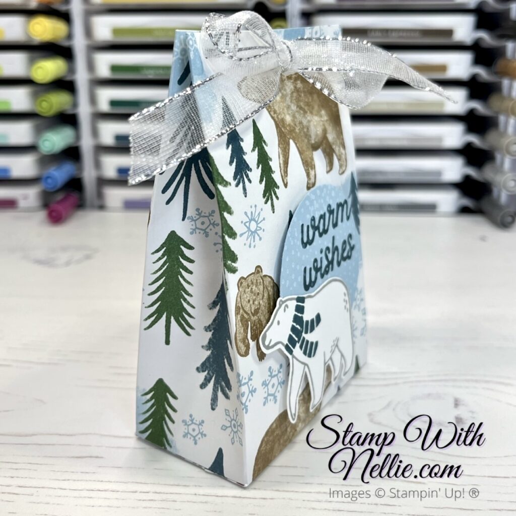 A Walk In The Forest cute Christmas treat bag - Festive Fridays - Stamp ...