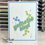 Clean and Simple You're Too Kind card - Stamp with Nellie