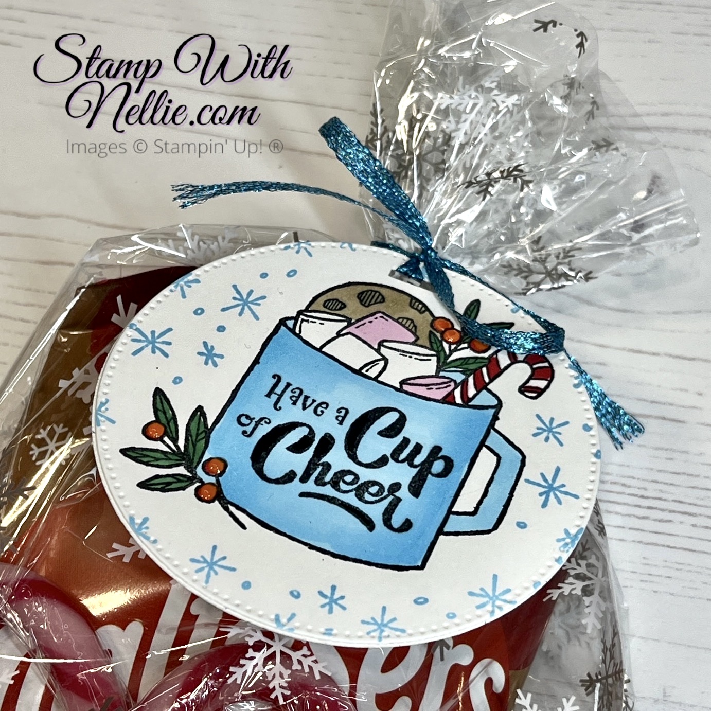 Gift of Giving tags - Festive Fridays tutorial - Stamp with Nellie