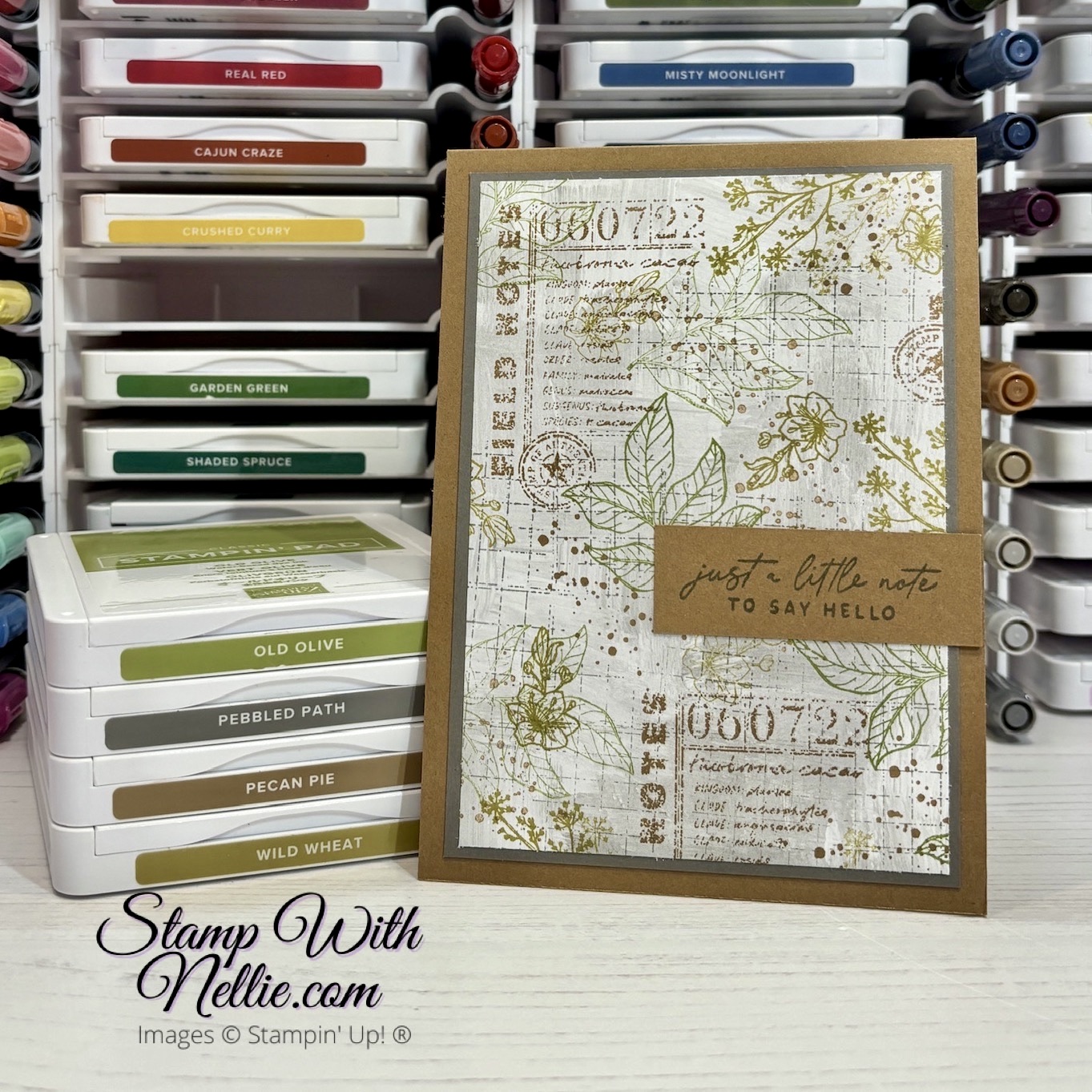 Notes of Nature #simplestamping card - The Project Share Blog Hop ...