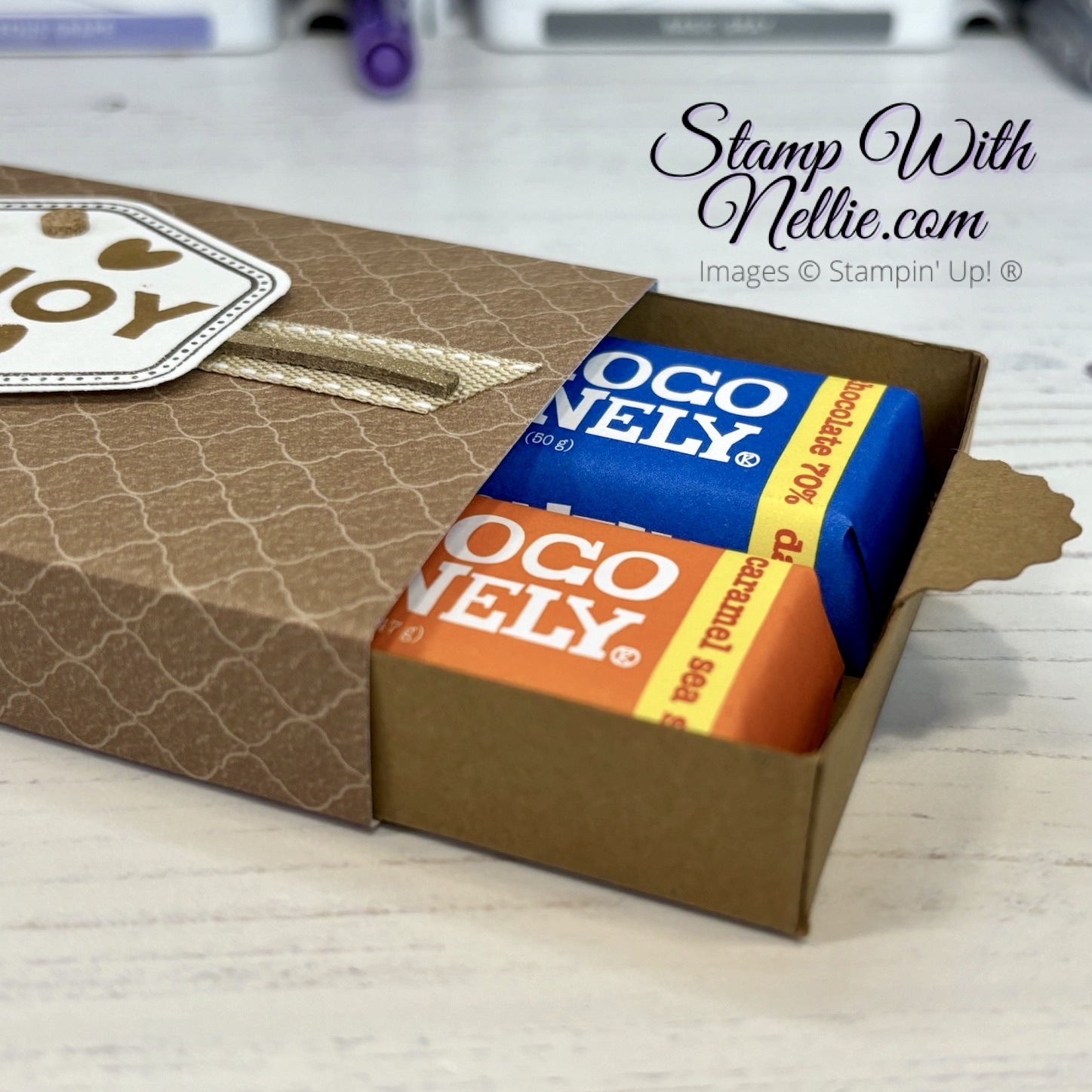 Flight & Airy chocolate gift box - Sale-A-Bration Sunday tutorial ...