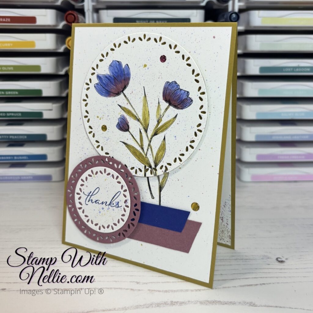 Spotlight On Nature card - Creative Colour Challenge 134 - Stamp with ...
