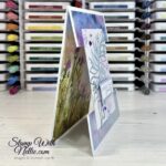 Thoughtful Wishes split front card - Stamp with Nellie