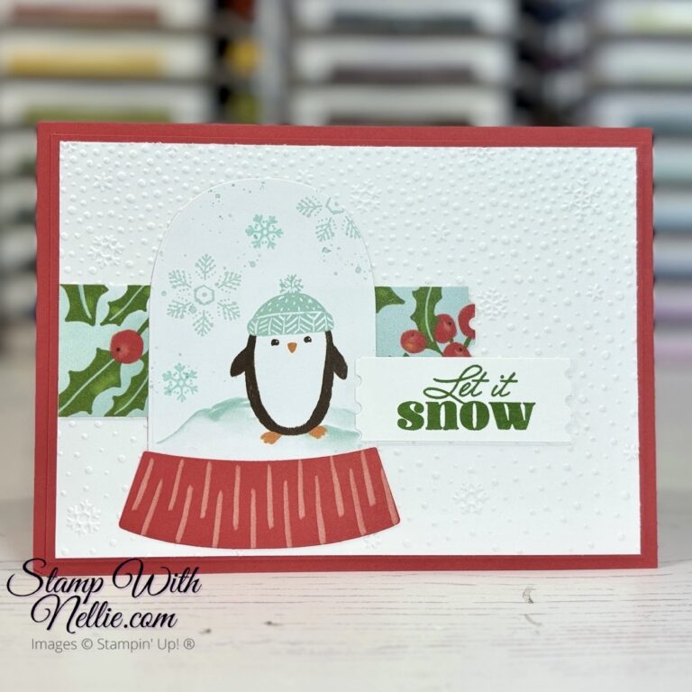 Quick & easy Snowy Scenes cards - Stamp with Nellie