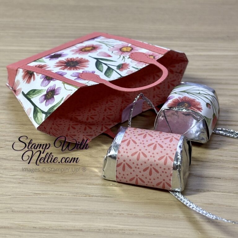 Notes & Totes gift bag - tutorial - Stamp with Nellie