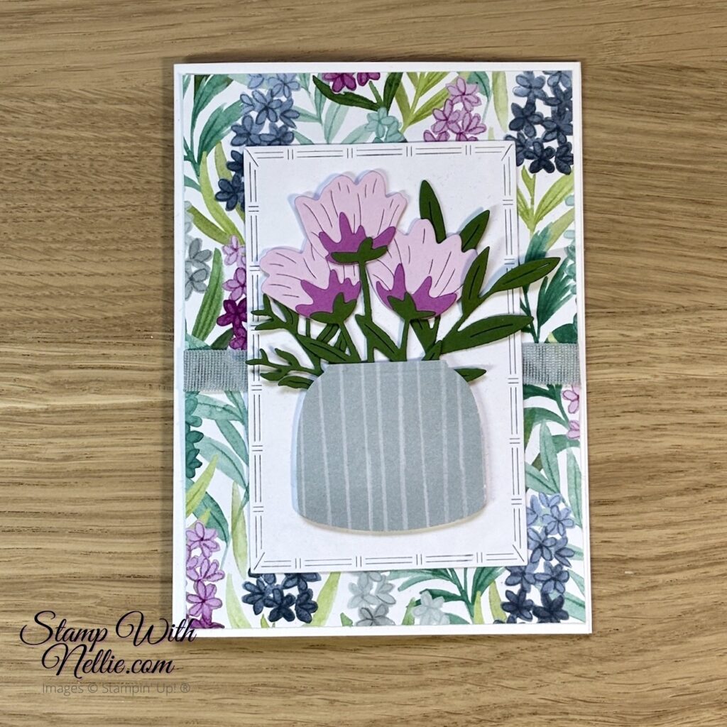Florals In Bloom card - Stamp with Nellie