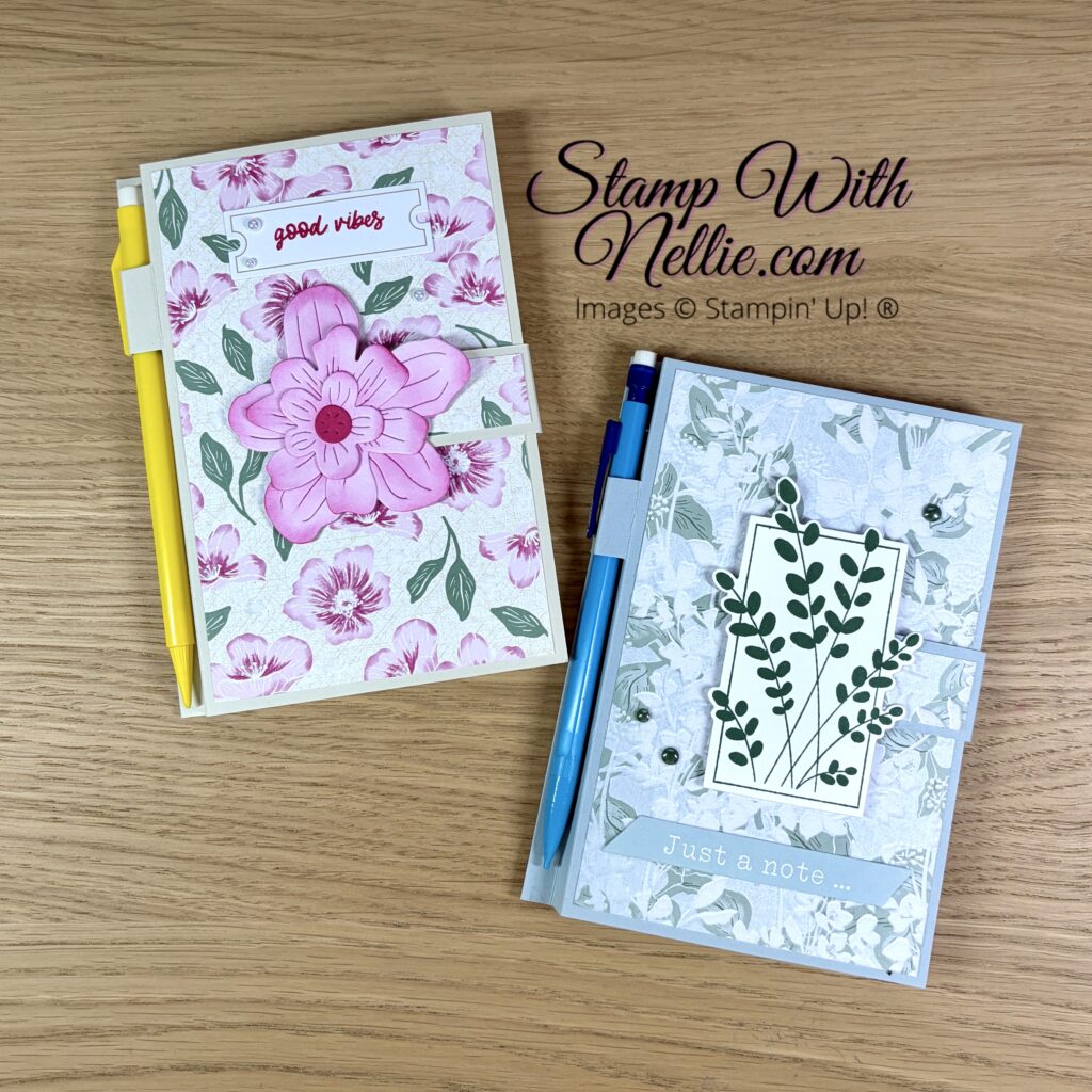 Velvet Meadow note book cover - video - Stamp with Nellie